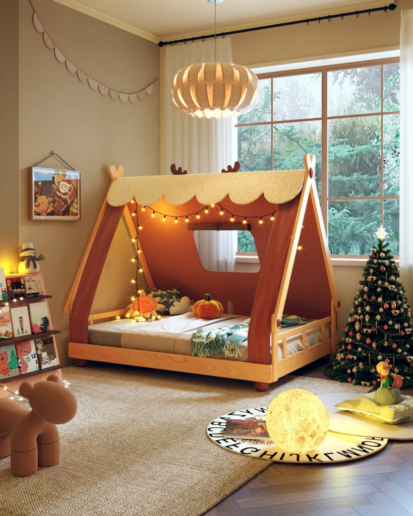 Cubby House Bed - kids furniture | kids bed