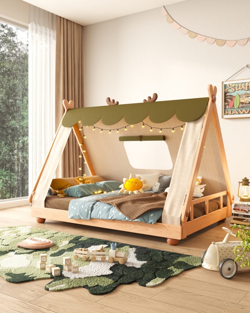 Cubby House Bed - kids furniture | kids bed