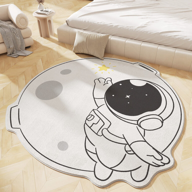 Space Astronaut Round Rug - kids furniture | kids bed