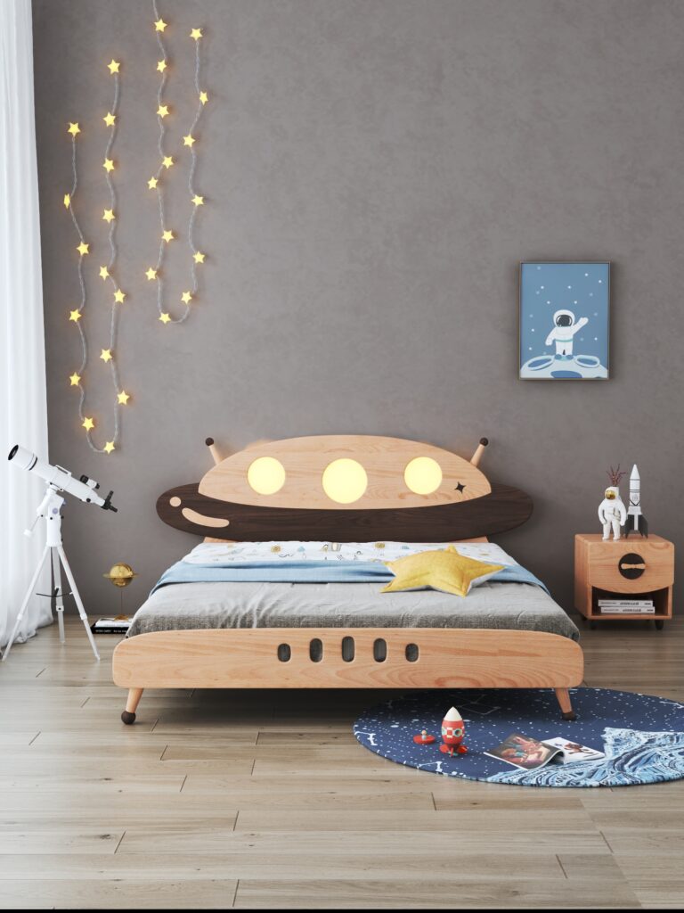 UFO Wooden Bed - kids furniture | kids bed